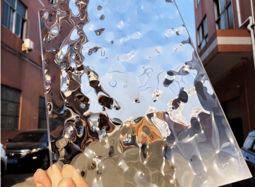 Water Rippled Acrylic Sheet - Turbo